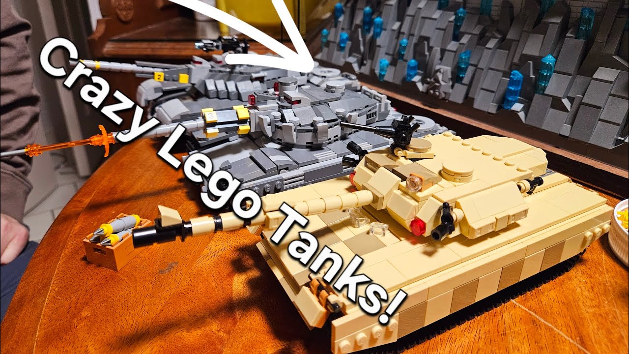 The Best Lego Tanks You'll See Today! - YouTube
