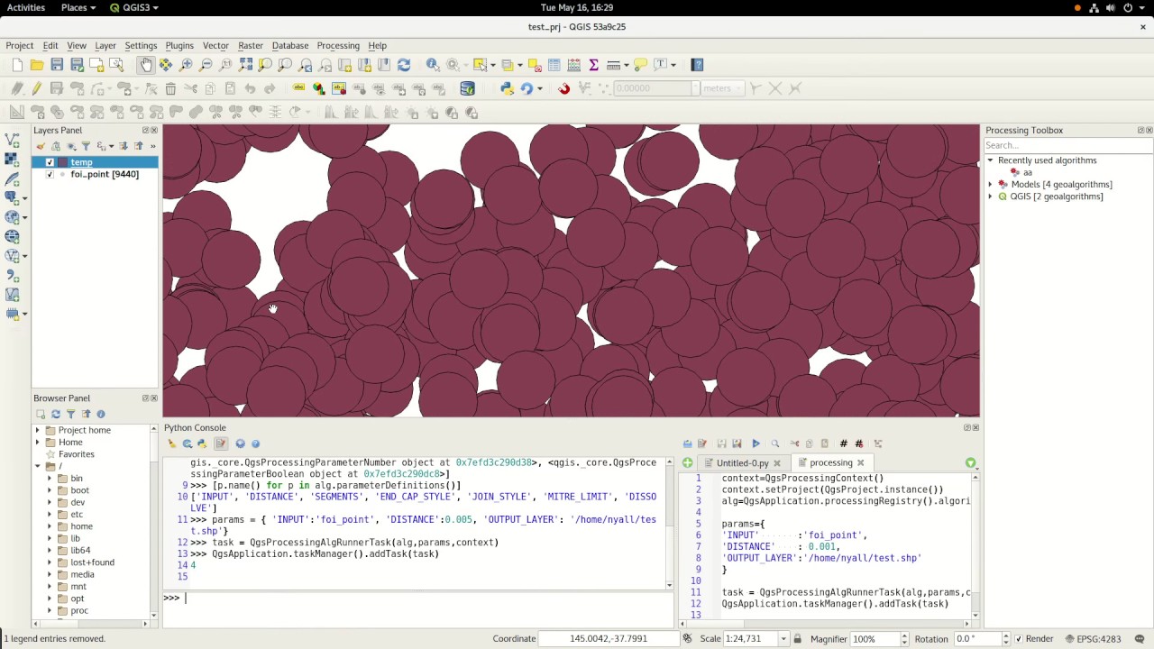 QGIS Processing 3 0 Demo YouTube QGIS Processing 3 0 Demo YouTube