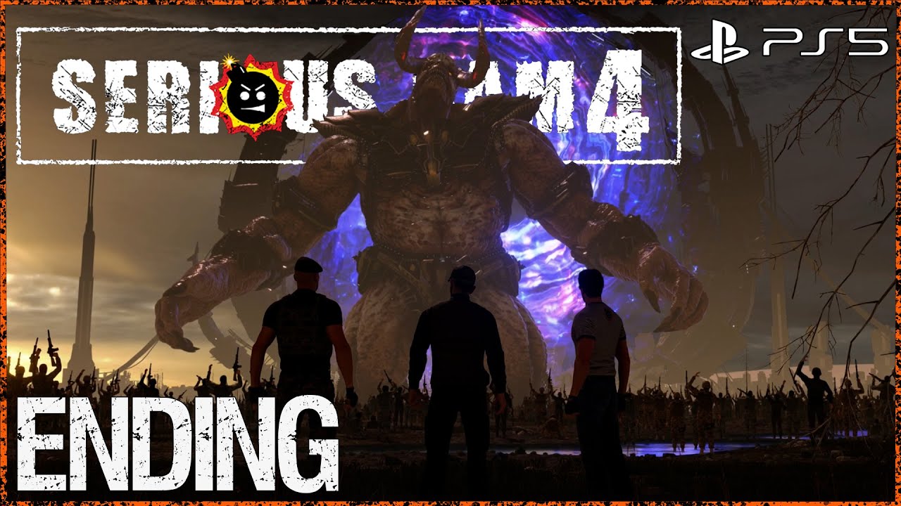 SERIOUS SAM 4 Walkthrough ENDING PS5 - YouTube