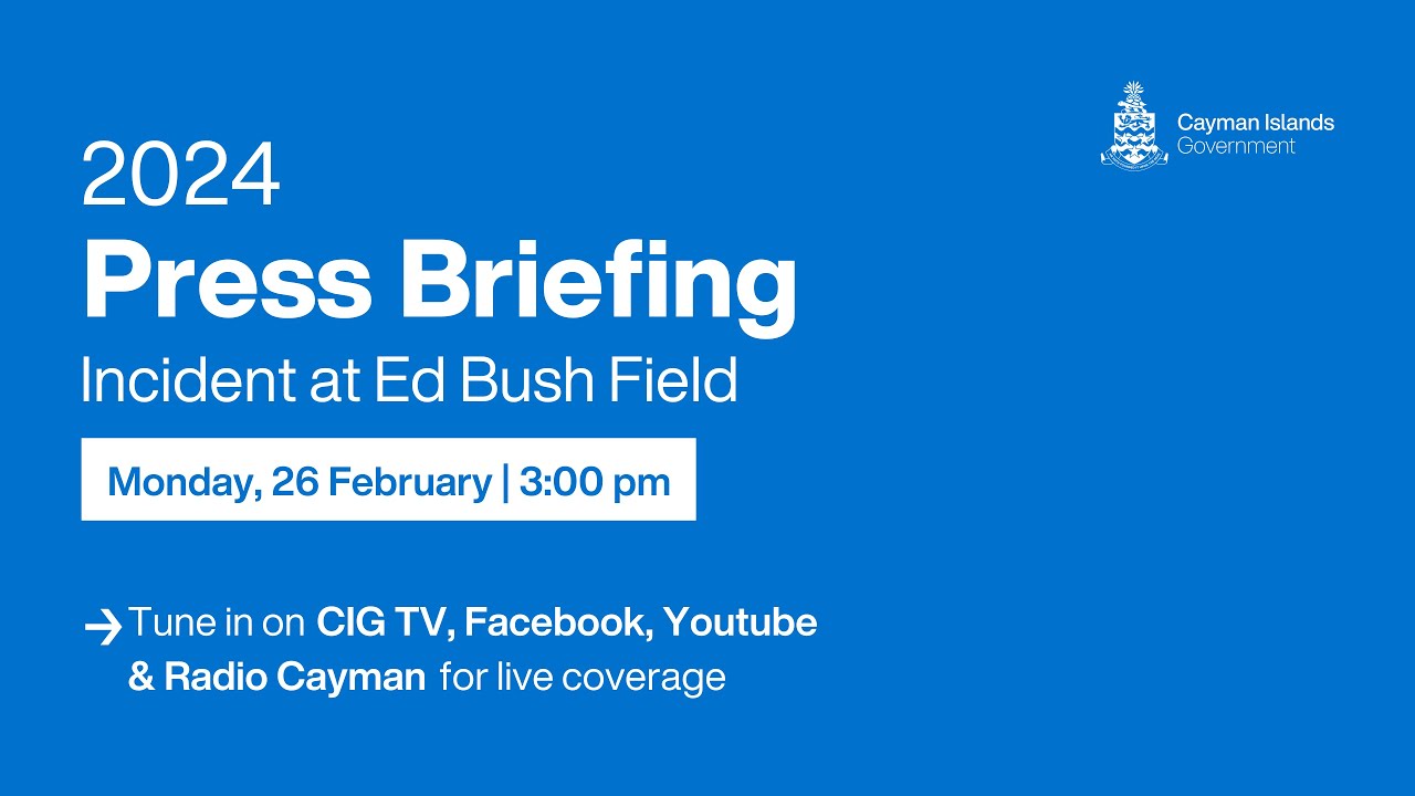 Press Briefing - Incident at Ed Bush Field | 26 February 2024 - YouTube