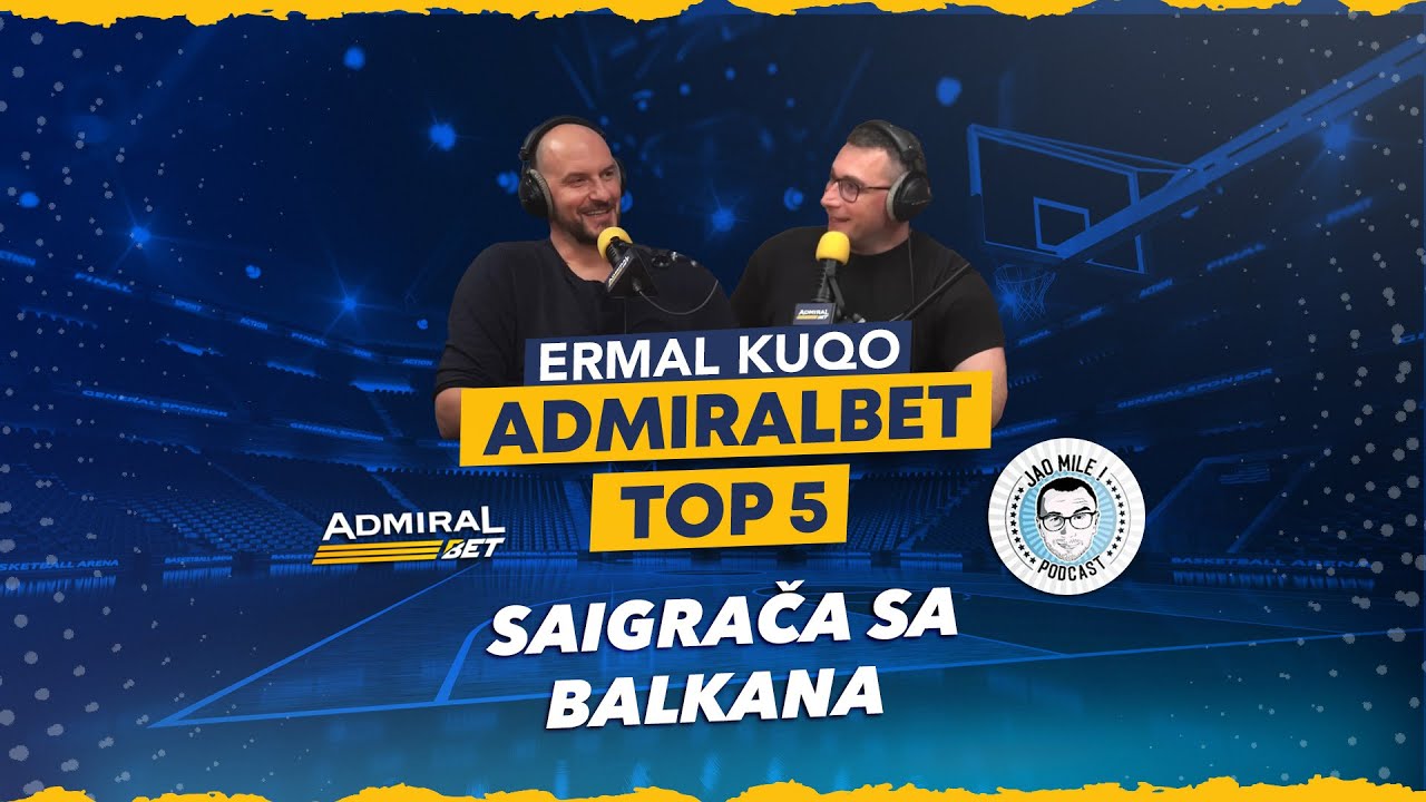 AdmiralBet Top 5 - Najbolja Petorka Ermal Kuqo -a #jaomile #admiralbet - YouTube