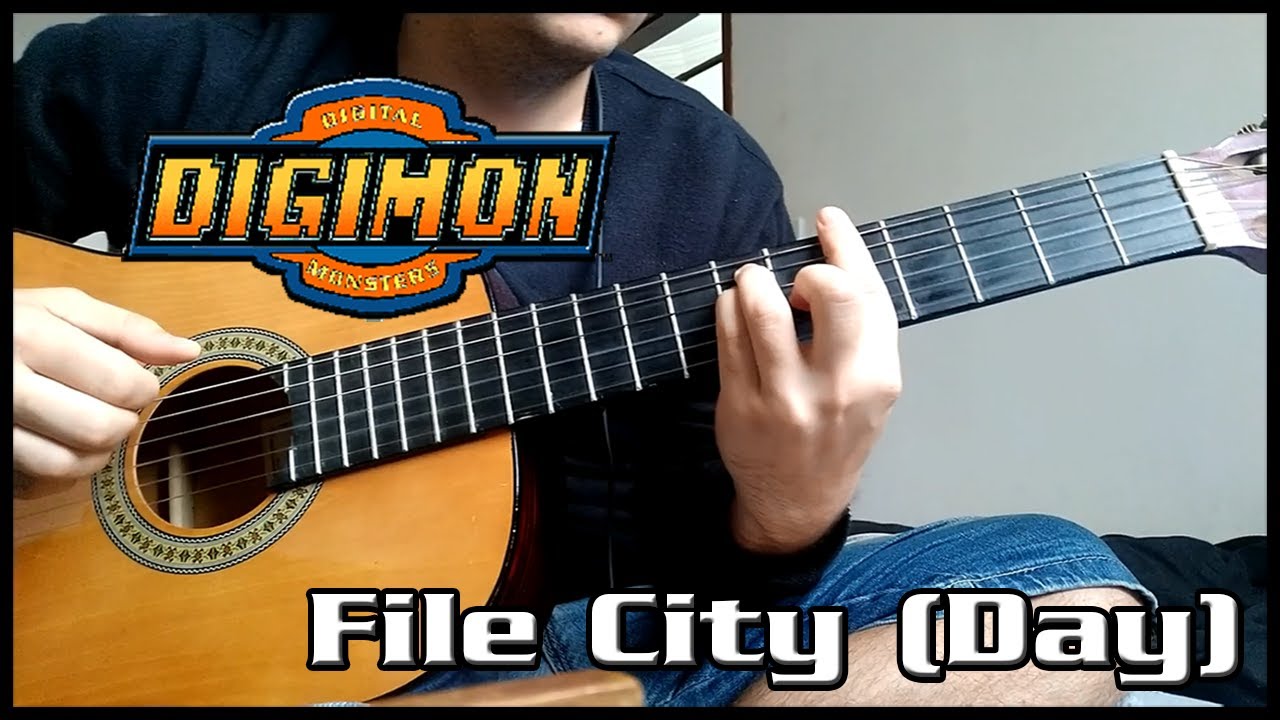Digimon World - File City (Day) cover - YouTube