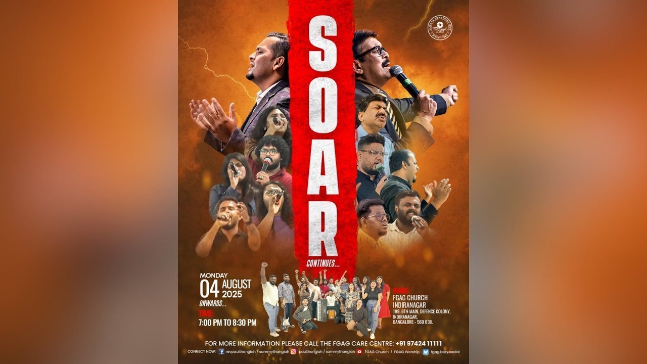 🔴🅻🅸🆅🅴 Jehovah Rapha Prayer Week 7 || Rev. Paul Thangiah - Pas. Sammy Thangiah || FGAG Prayer ...