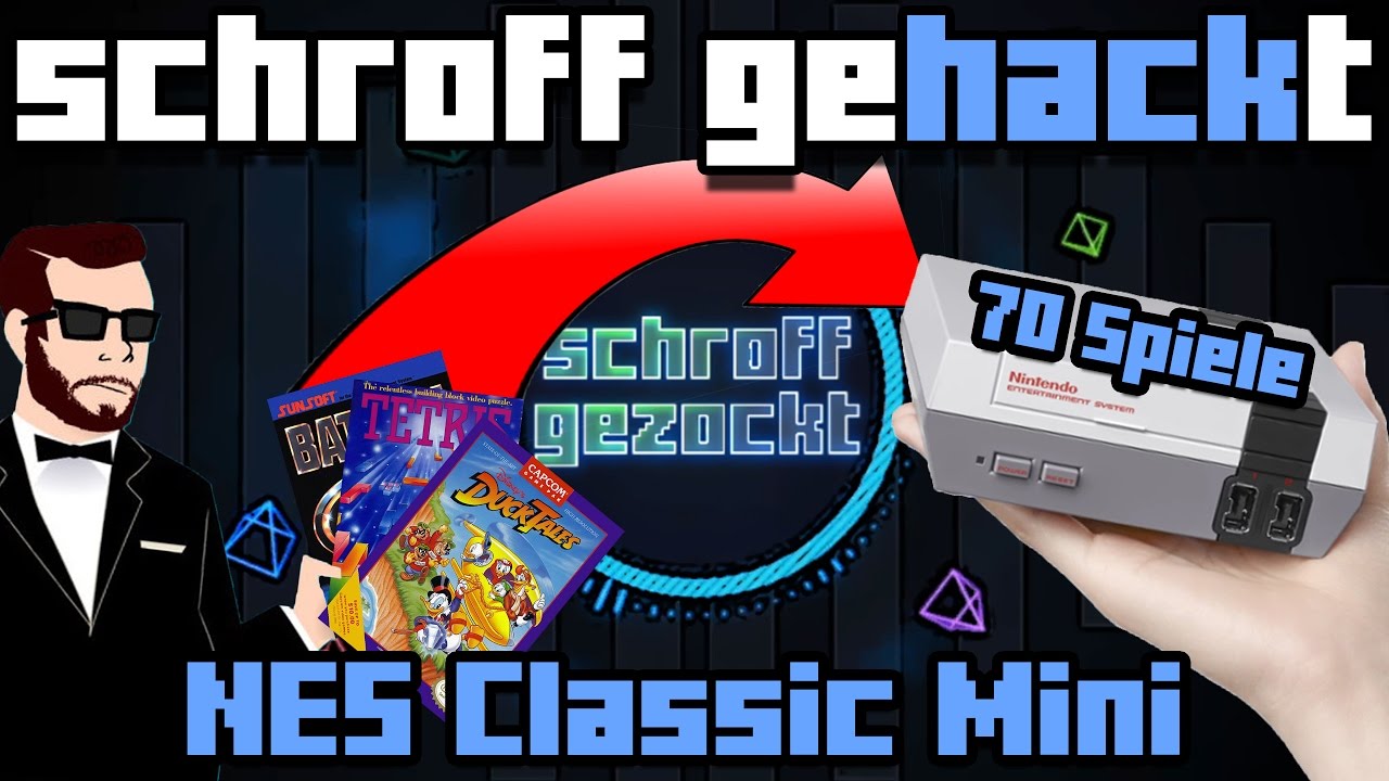 NES Classic Mini HACK! +70 Spiele nach Eurem Geschmack (deutsch ...