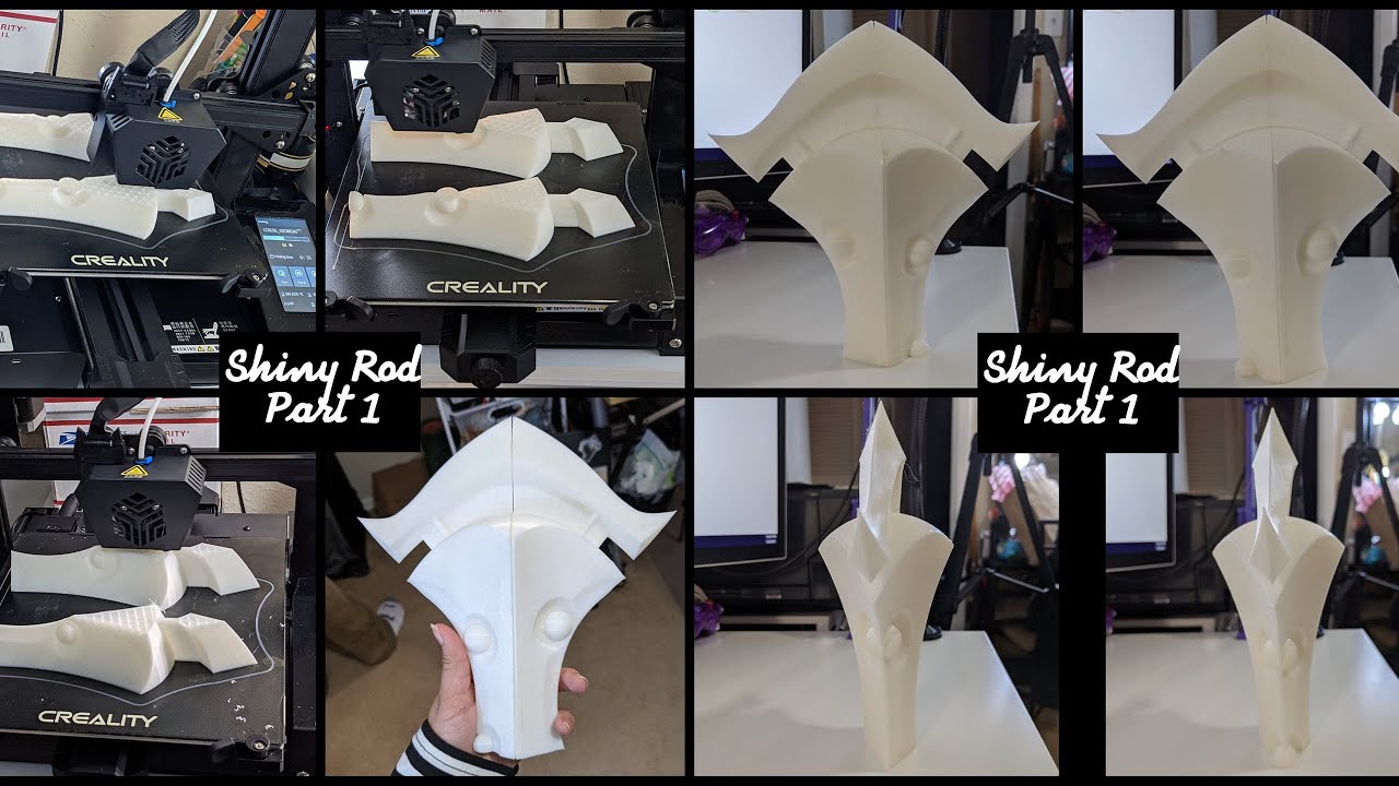 3D Printing the Shiny Rod from Little Witch Academia - Part 1 - YouTube