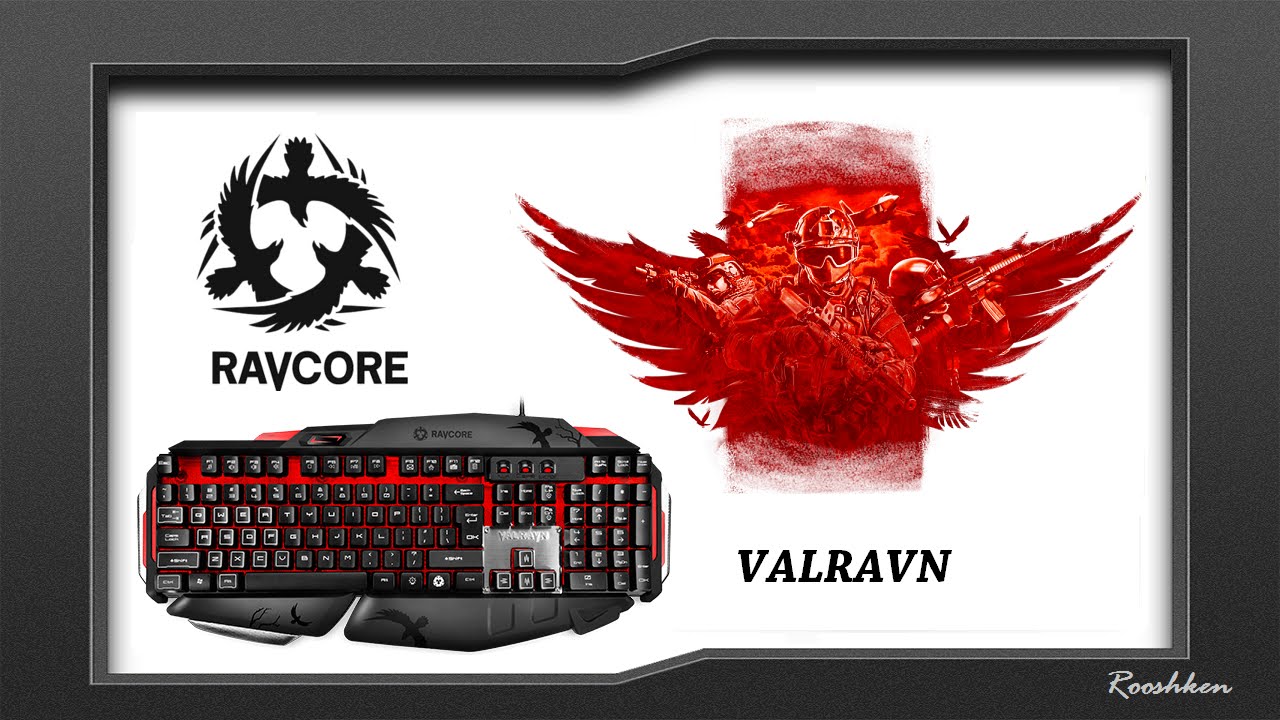 Ravcore Valravn - Test i recenzja klawiatury membranowej - YouTube