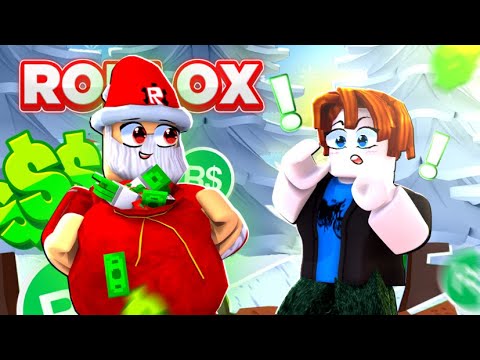 Donating $1,000 ROBUX As SANTA CLAUS!?... (Roblox Pls Donate) - YouTube