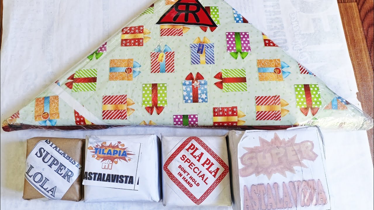 Powder reveal Ng Goodbye triangle/super Lola/super plapla/tilapia/Pla ...