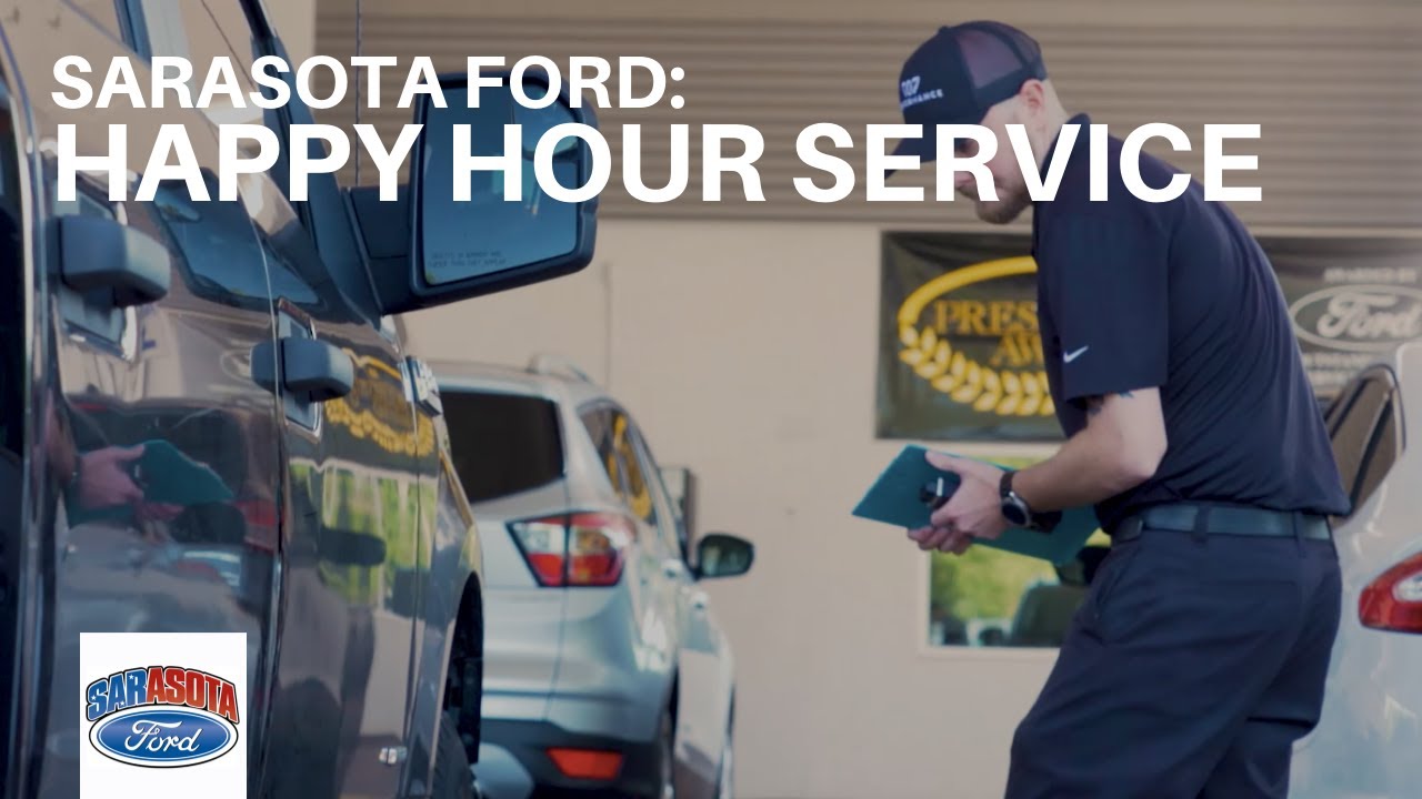 Sarasota Ford: Happy Hour Service - YouTube