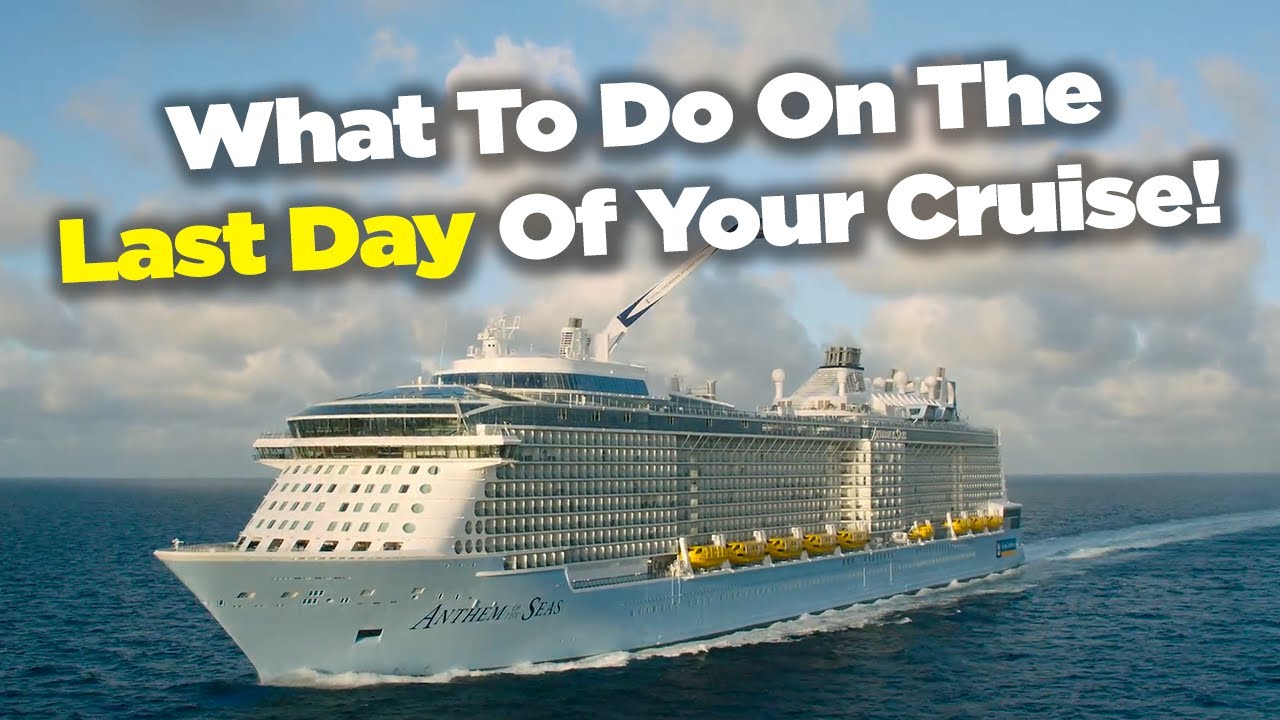 What you should do on the last day of your cruise - YouTube
