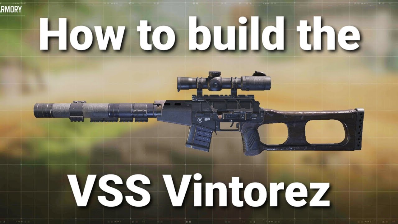 How to build the VSS Vintorez Sniper from the AS VAL Assault Rifle ...