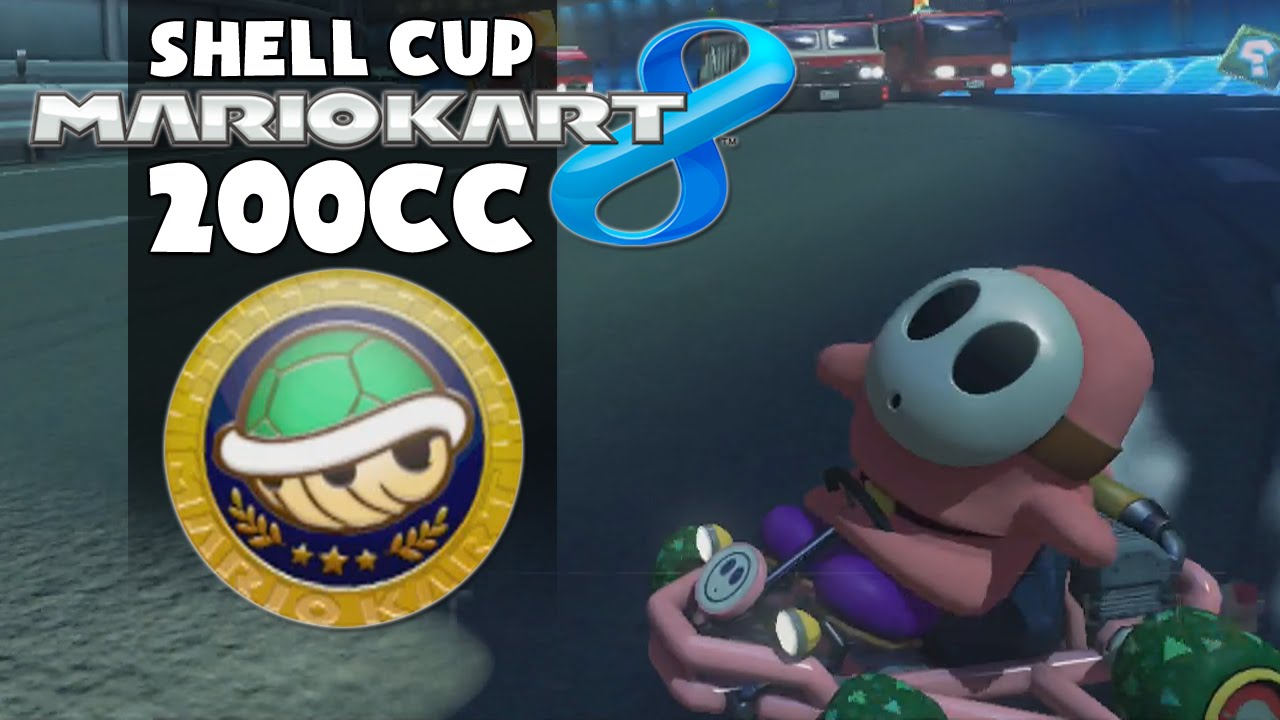 Mario Kart 8 - 200cc Gameplay - Shell Cup - YouTube