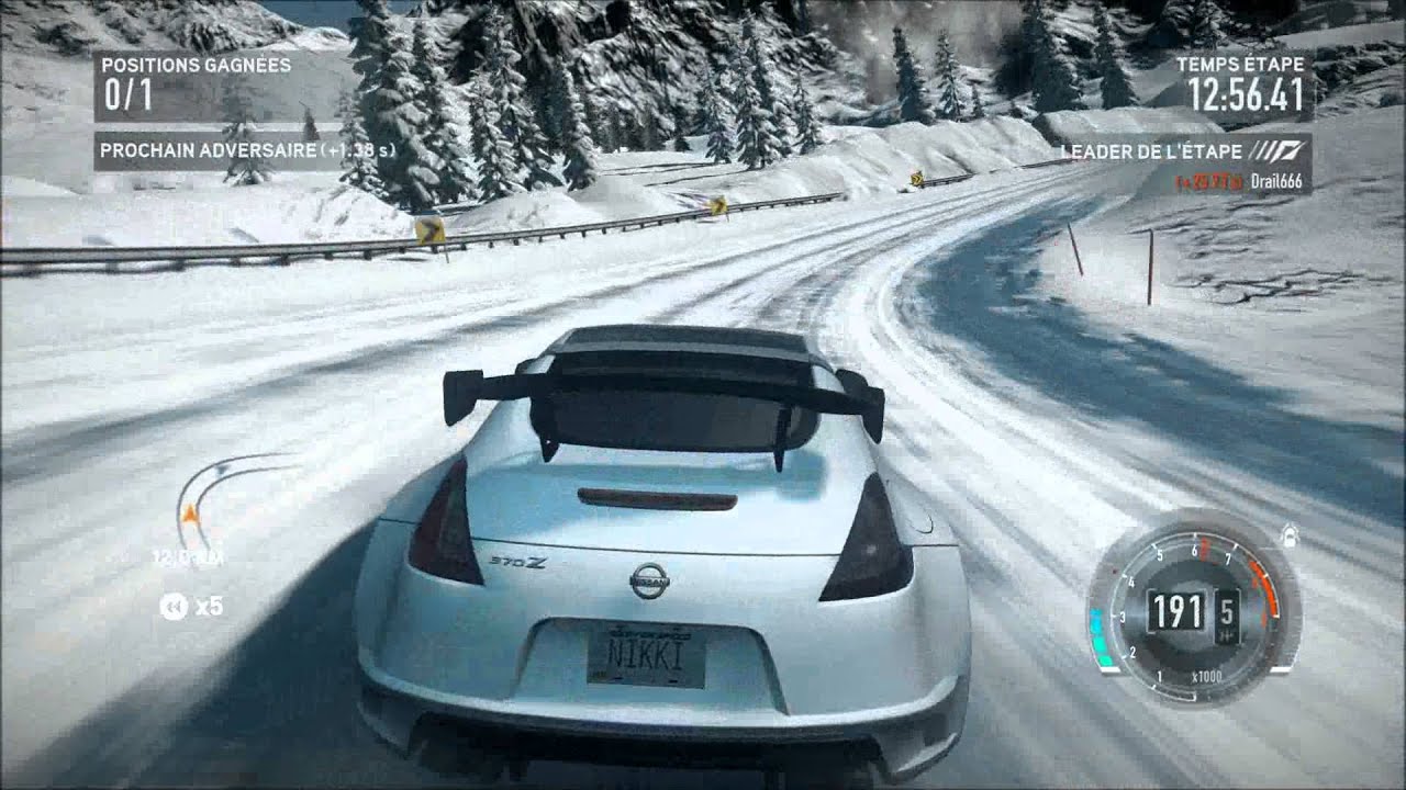NFS TheRun The Snow Mountain Part 2 - YouTube