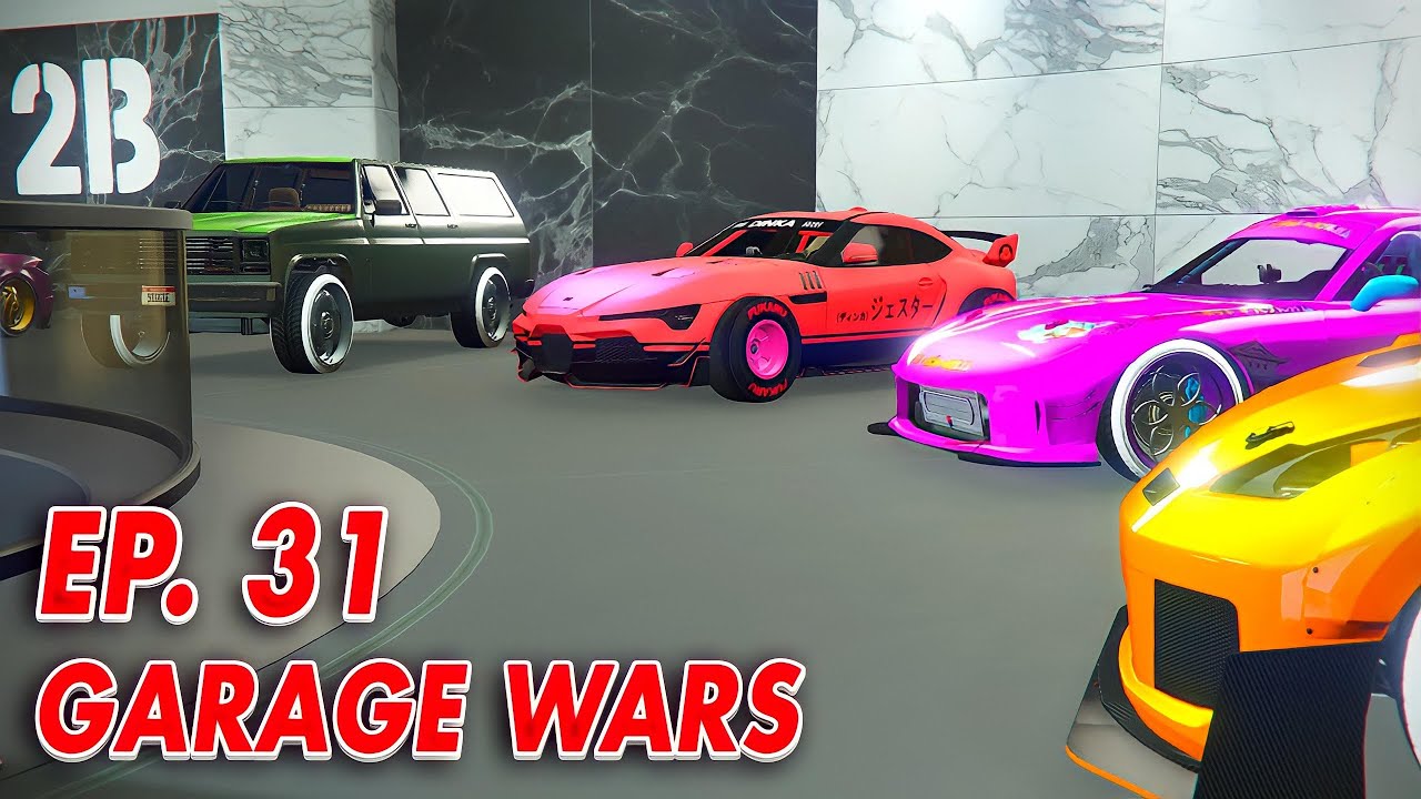 RATING MY SUBSCRIBERS MODDED GARAGES IN GTA 5 ONLINE - GARAGE WARS #31 ...