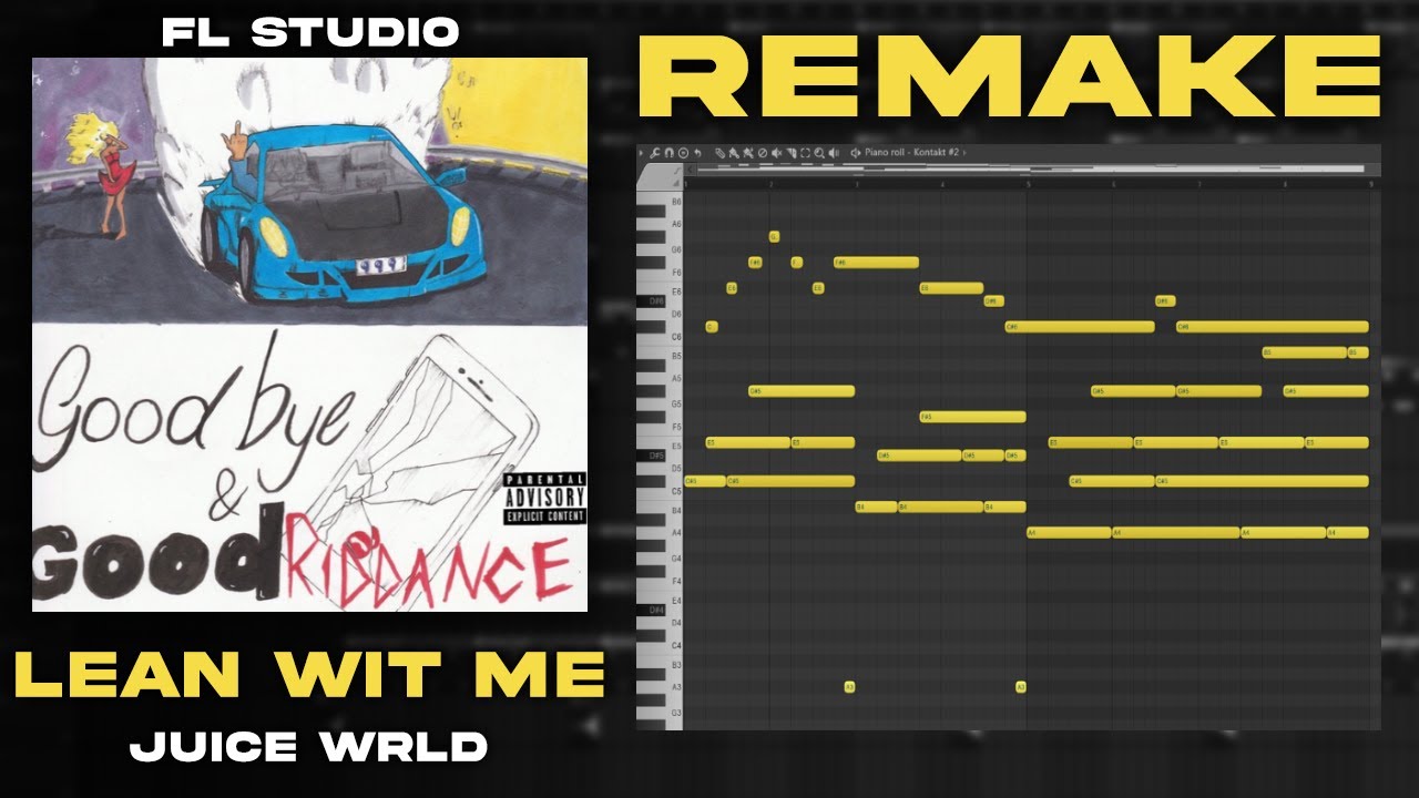 Juice WRLD - Lean Wit Me (Instrumental Remake) + FLP - YouTube