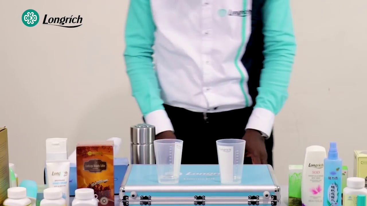 PURIFICATEUR D'EAU (GOBELET ALCALIN LONGRICH) - YouTube