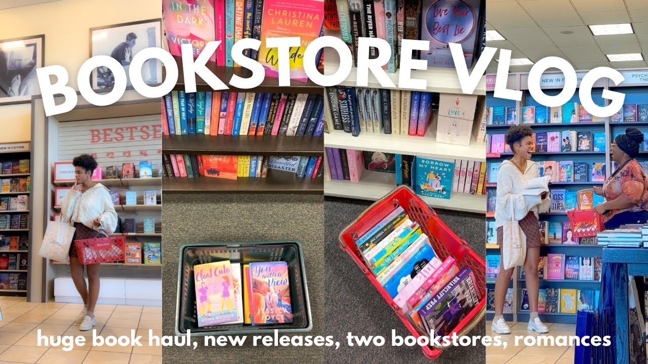 cozy *autumn* bookstore vlog 🍂🍁🎃 book shopping at barnes & noble for ...