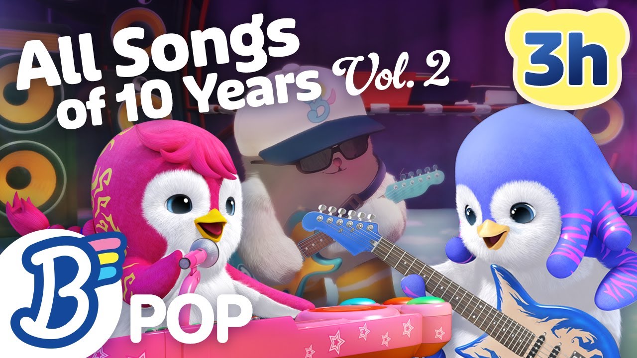 (NEW!) 3 HOURS of ALL Songs for 10 Years (2013-2024) Vol. 2 l Nursery ...