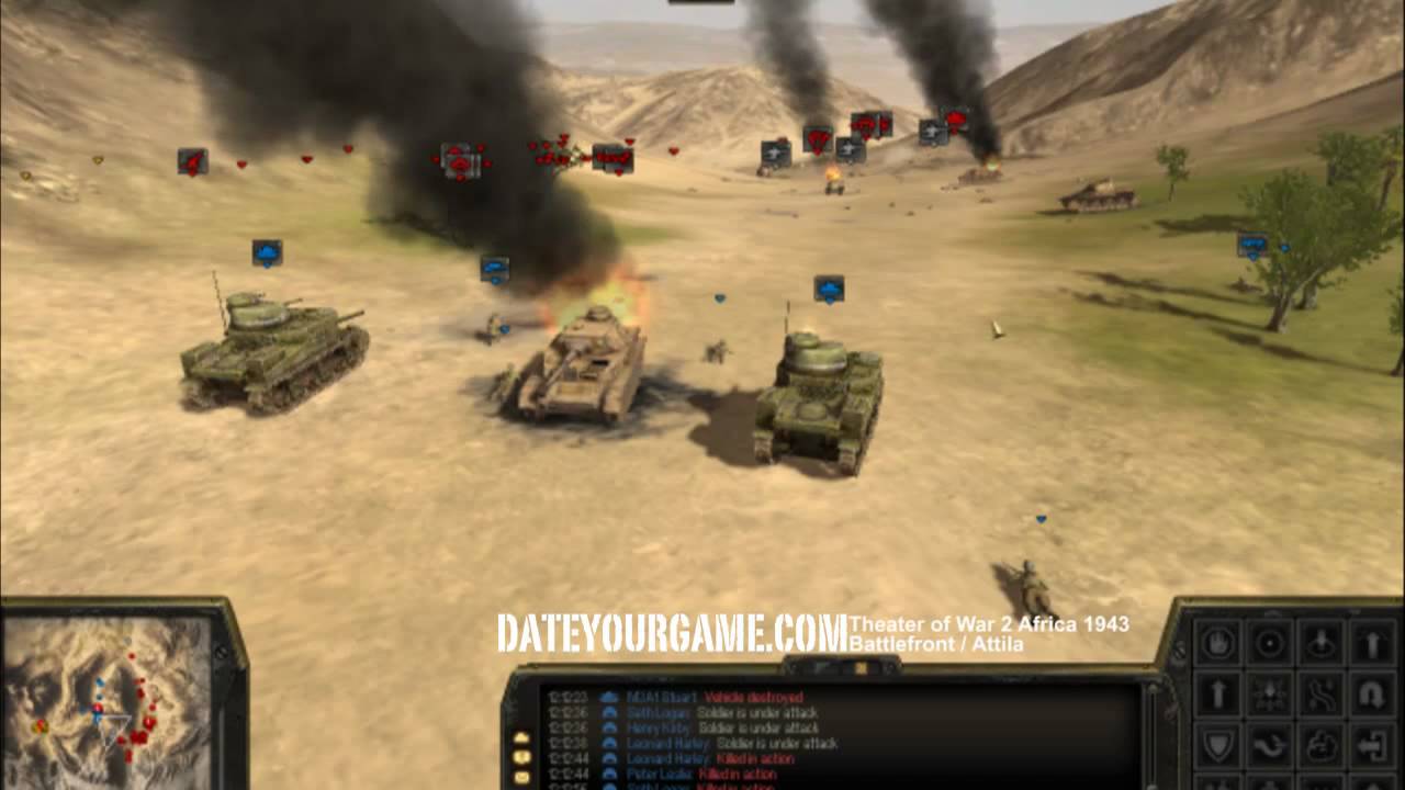 Theatre of War 2 Africa 1943 Gameplay HD - YouTube