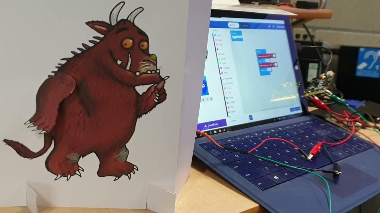Microbit Servo Animals (Gruffalo) - YouTube