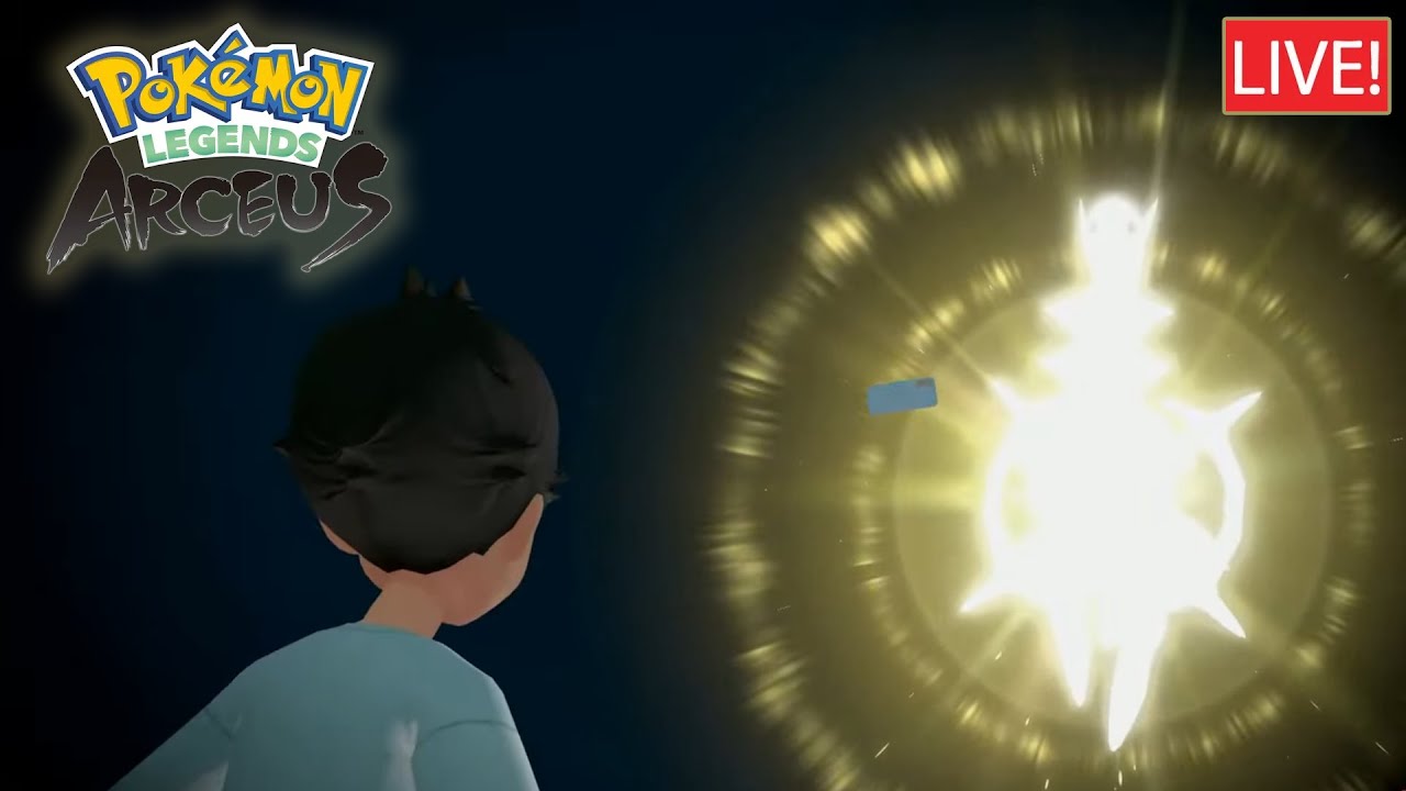 Starting First Playthrough of Pokemon Legends Arceus!!!! - YouTube
