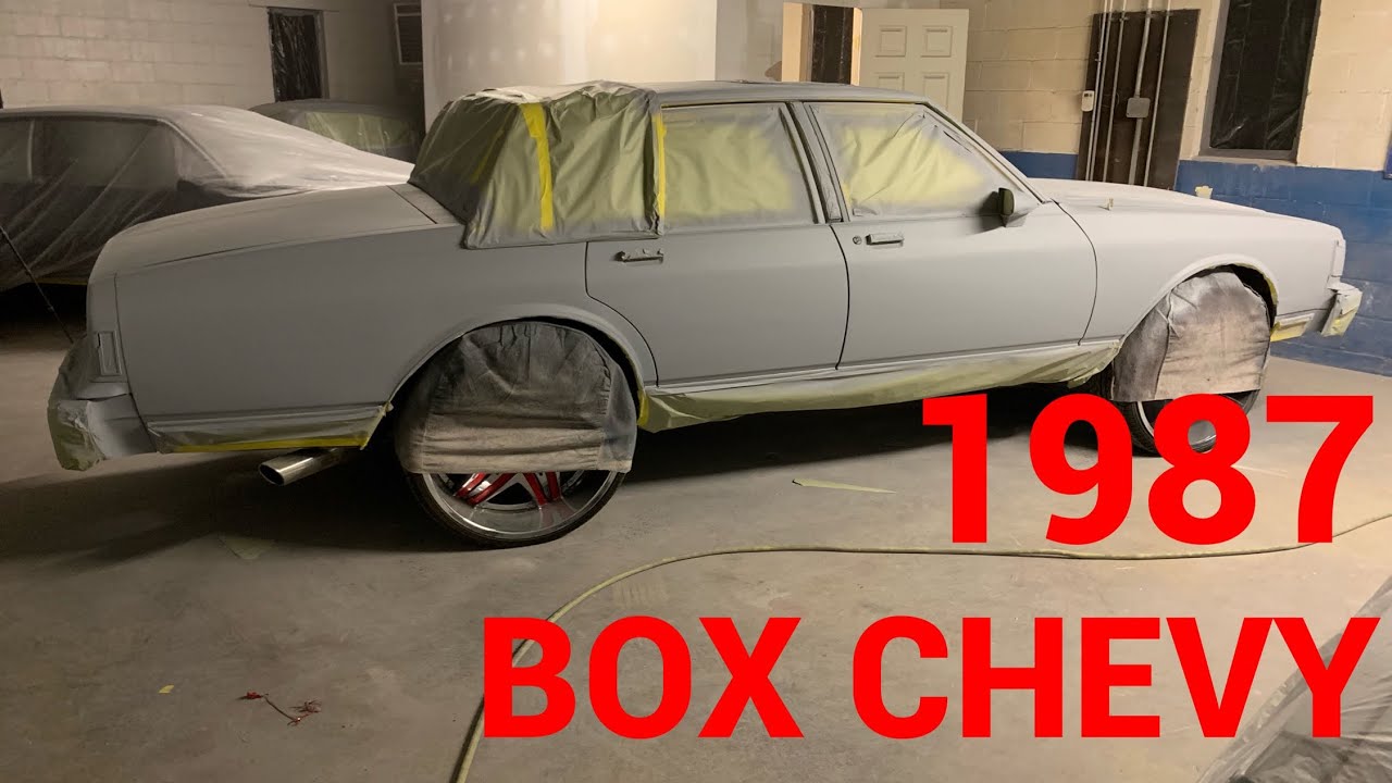 1988 Box Chevy LS on 26’s white paint with red Pearl - YouTube