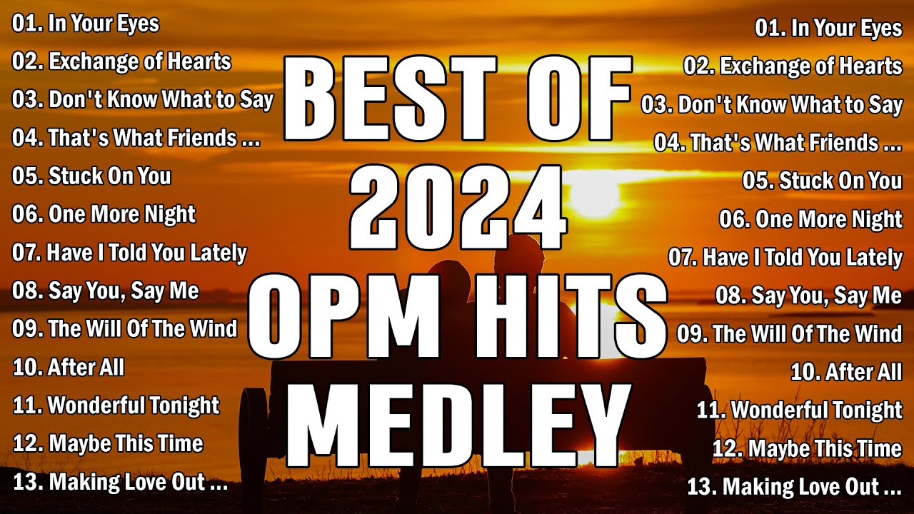 Best Opm Love Songs [ Lyrics ] Opm Hits Medley - Classic Opm All Time ...