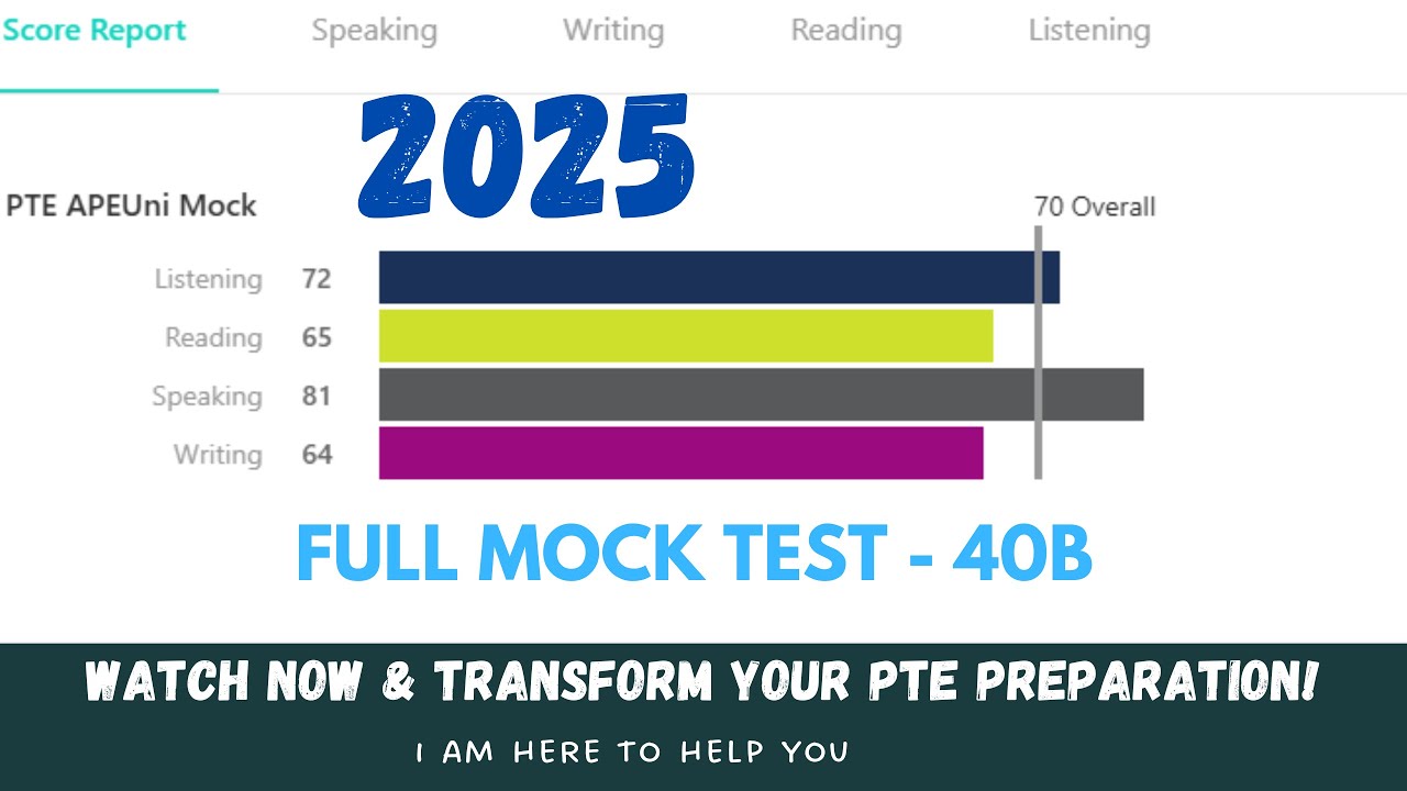 Full PTE Mock Test Analysis: Achieving 81 in Speaking & Strategies to ...