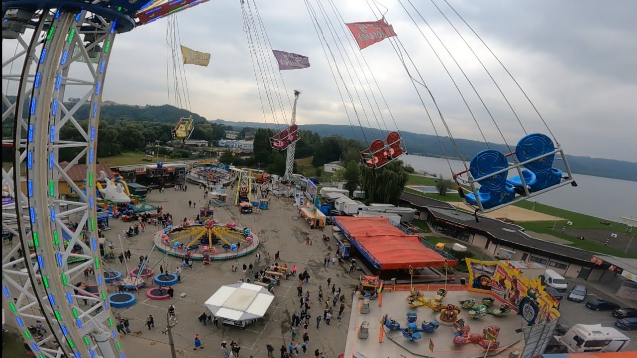 Hlučínský krmáš 2022 - Swing tower za-jízdy - YouTube