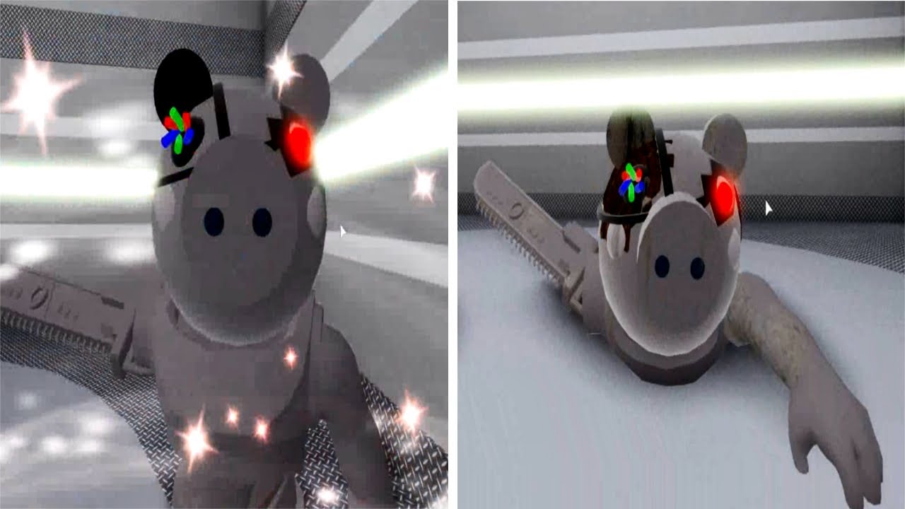 NEW ROBLOX PIGGY ROBBY VS BROKEN ROBBY JUMPSCARE - YouTube