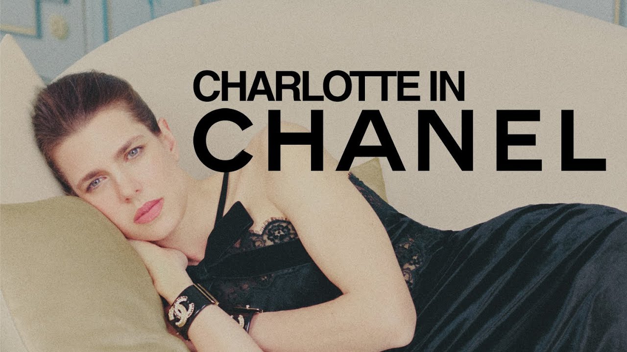 Charlotte Casiraghi in CHANEL Fall 2022 Collection - YouTube