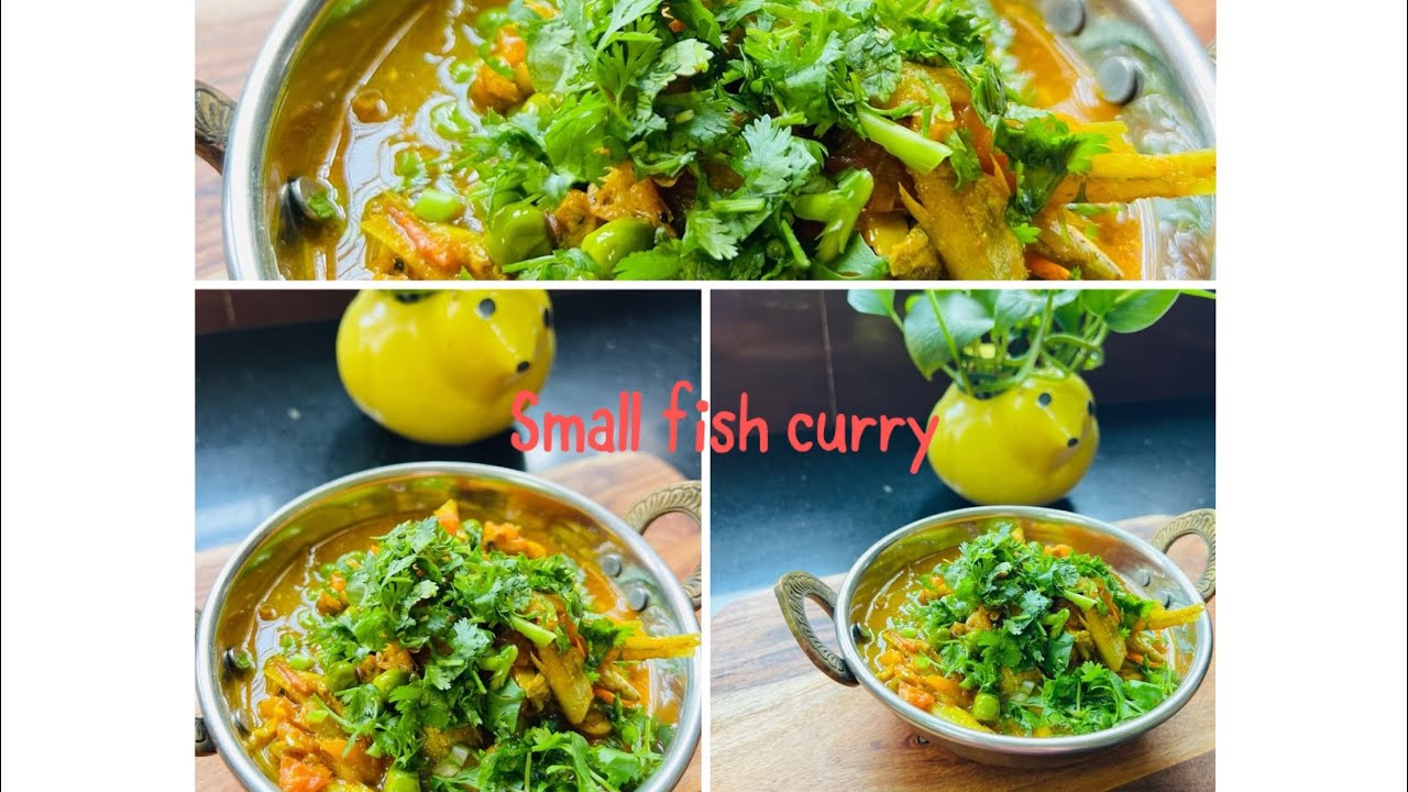 Small fish curry ||fish recipe - YouTube