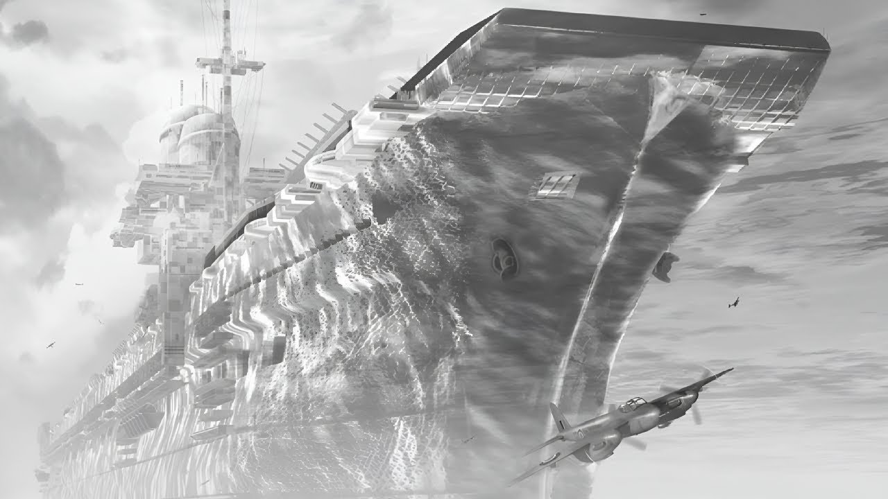 WW2 Top-Secret Project: Building Unsinkable, Iceberg-Looking Carriers ...