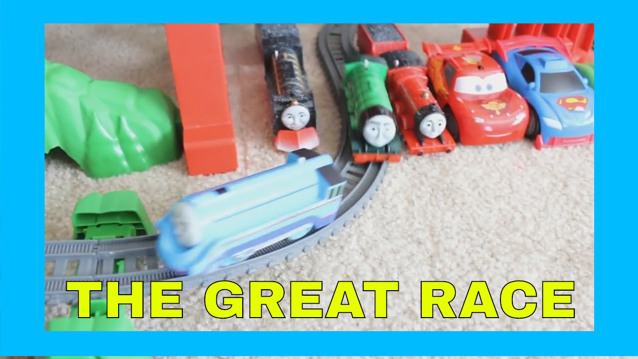 THE GREAT RACE Thomas & Friends Shooting Star Gordon & The Flying ...