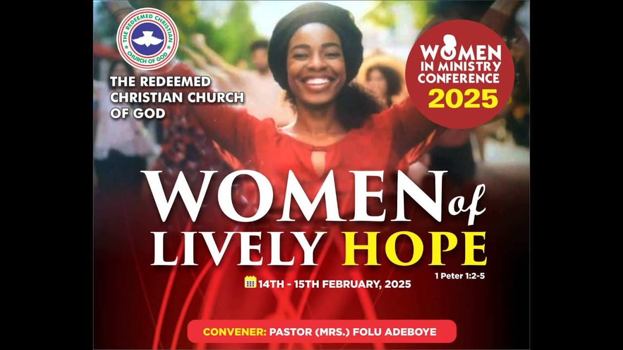 WOMEN IN MINISTRY CONFERENCE 2025 // WOMEN OF LIVELY HOPE // 15/02/2025 ...
