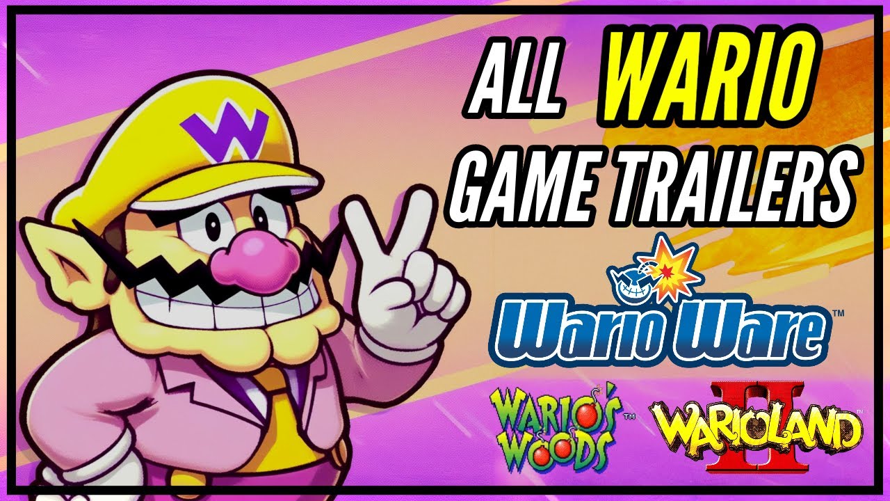 All Wario Game Trailers (1993-2023) - YouTube