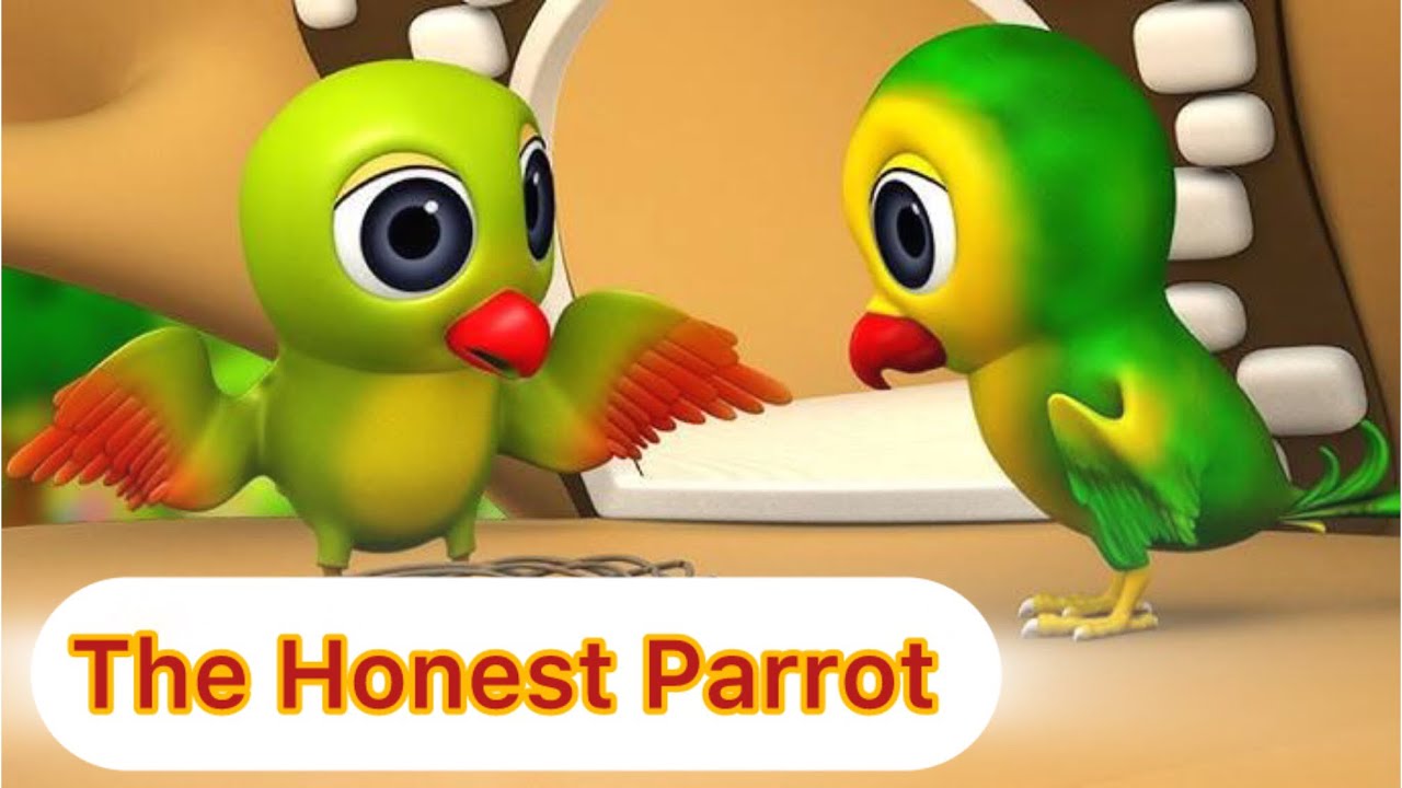 The Honest Parrot 🦜 | story in English | Moral stories for kids.. - YouTube