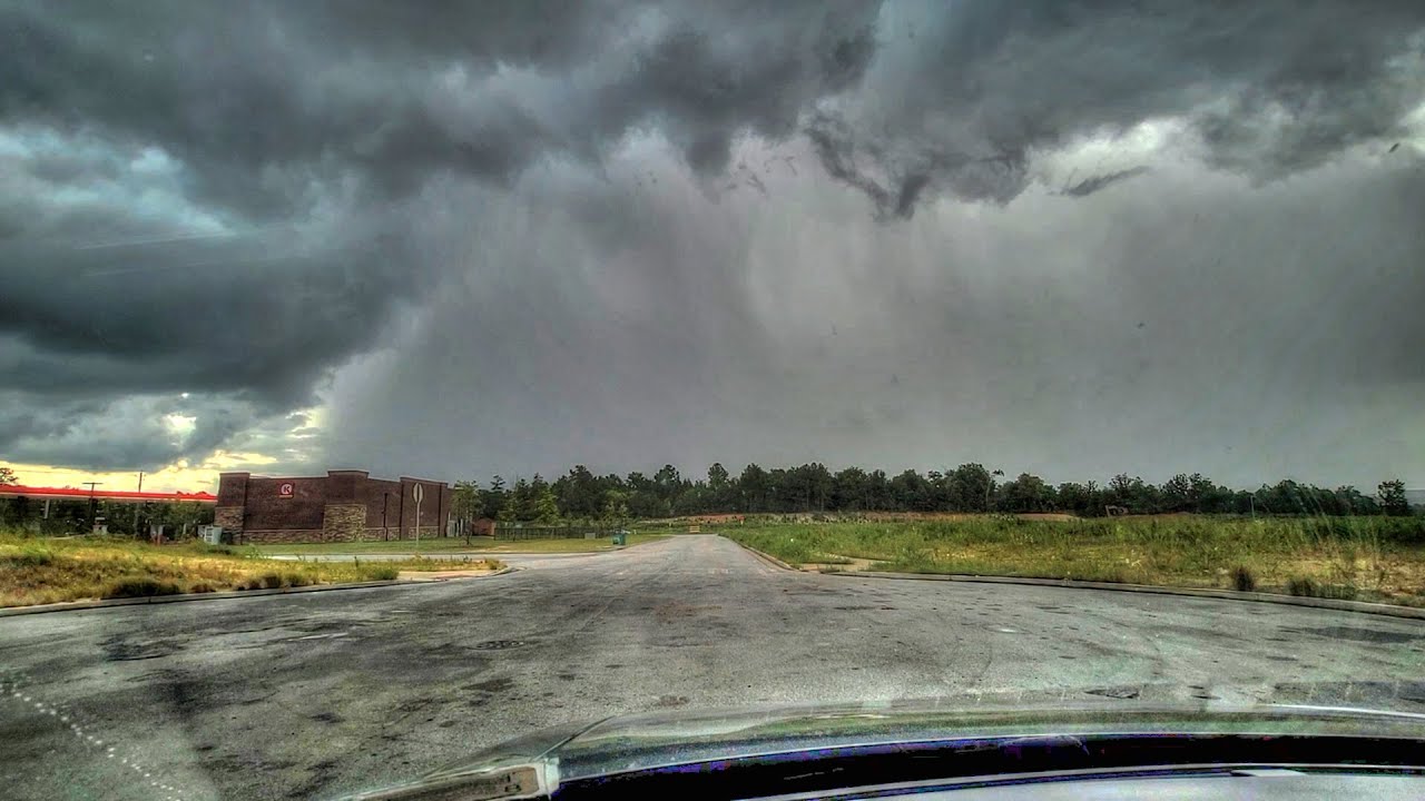 07/01/2021 - Severe Thunderstorm Warning - Augusta, GA. - YouTube