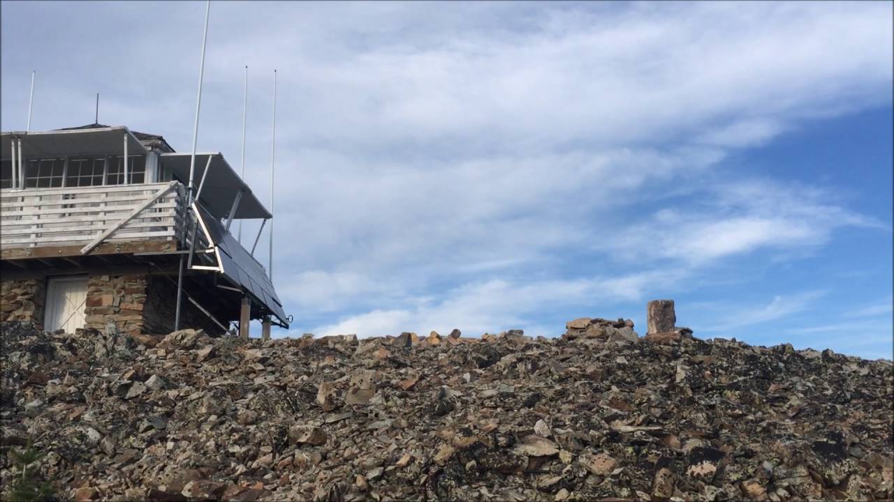 Castle Butte Lookout - YouTube
