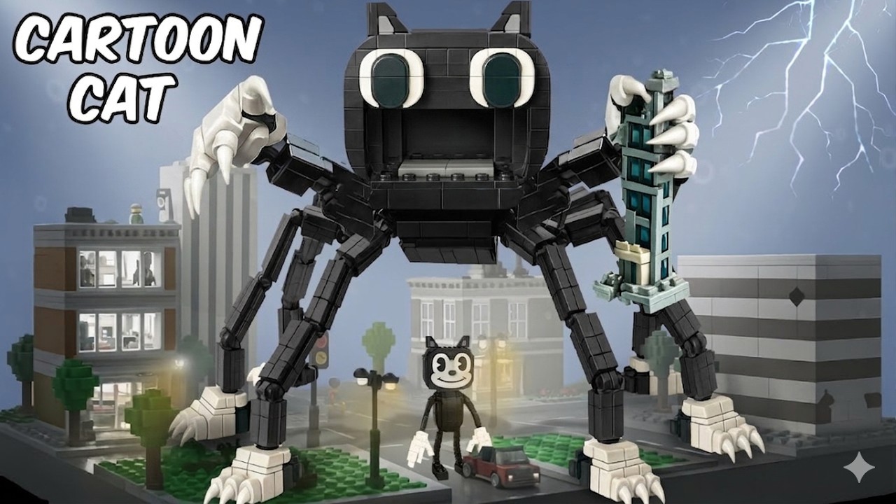 I Swapped LEGO BLACK CAT! | AM Bricks Galaxy - YouTube