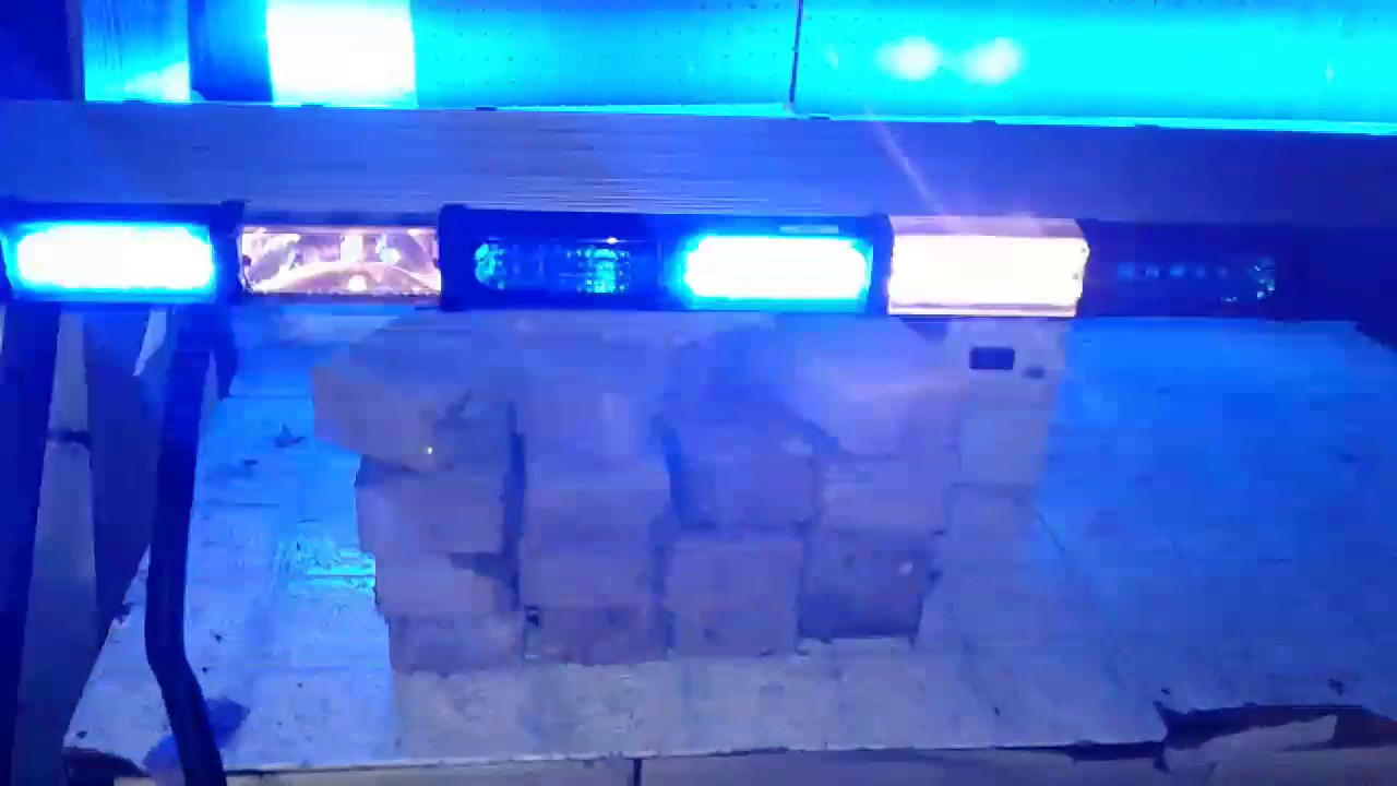 Whelen liberty Lightbar setup blue/Amber - YouTube