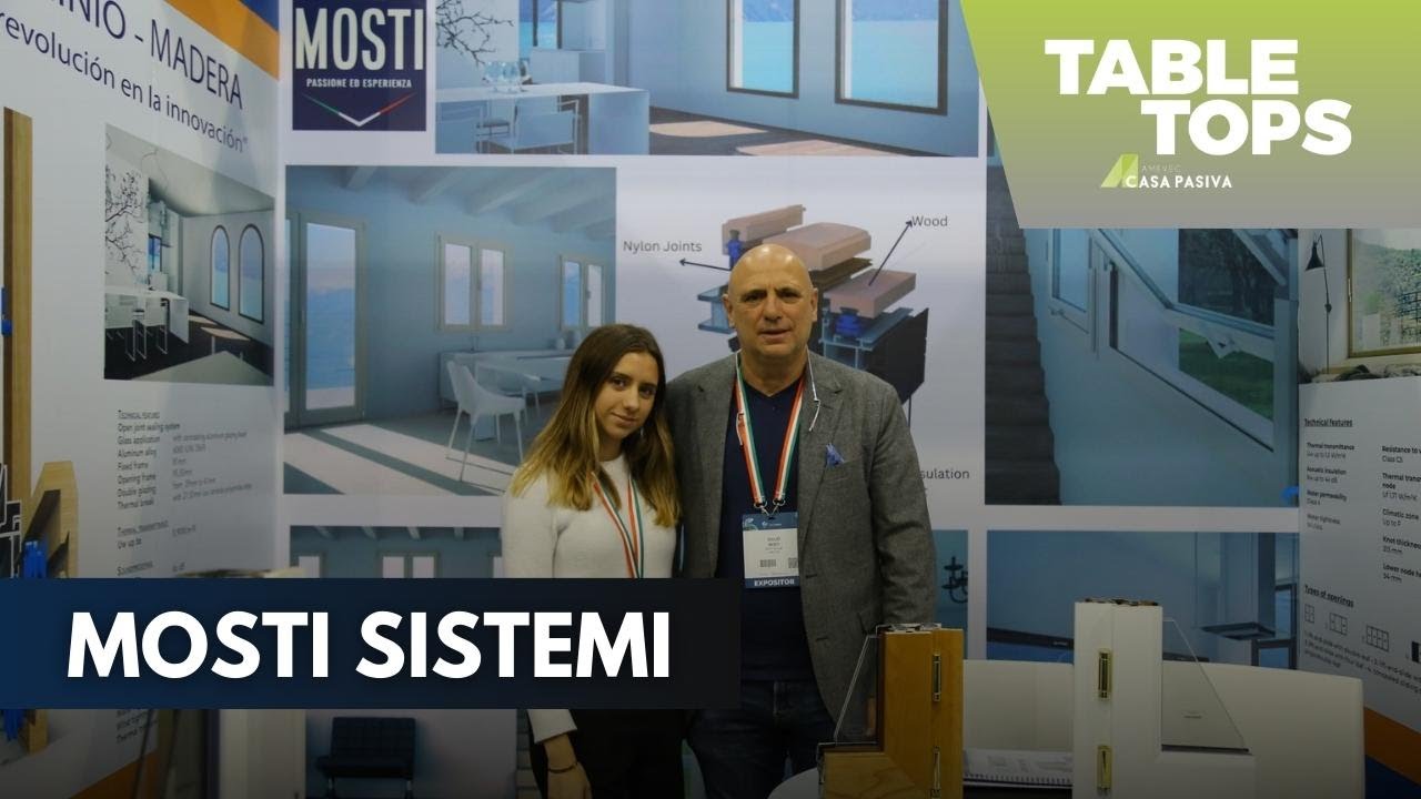 Table Tops Casa Pasiva AMEVEC 2023 - Mosti Sistemi - YouTube