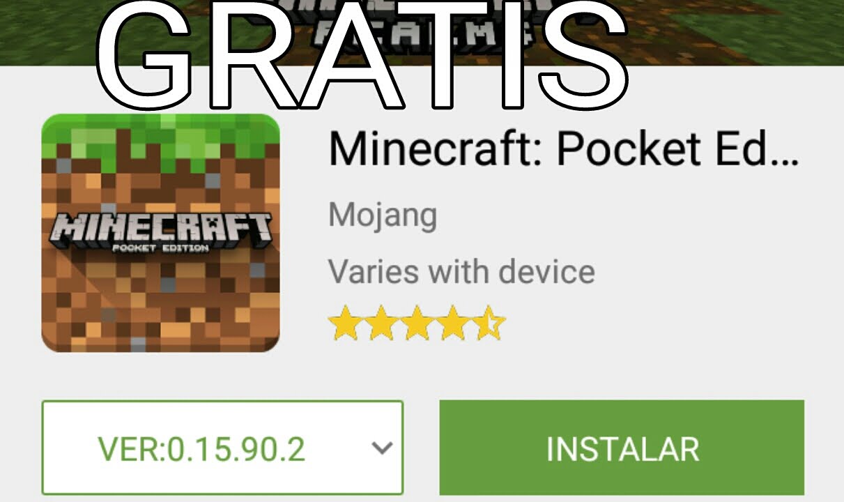 COMO BAIXAR O MINECRAFT PELA PLAY STORE GRATIS - YouTube