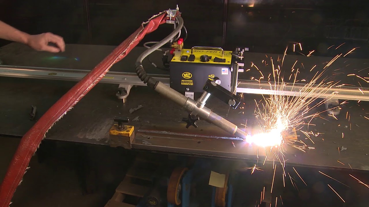 Go-fer IV Plasma Back Gouging - YouTube