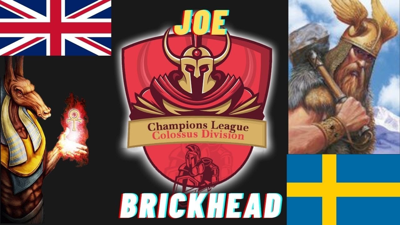 Joe vs Brickhead - Colossus Division (Game 1) - YouTube