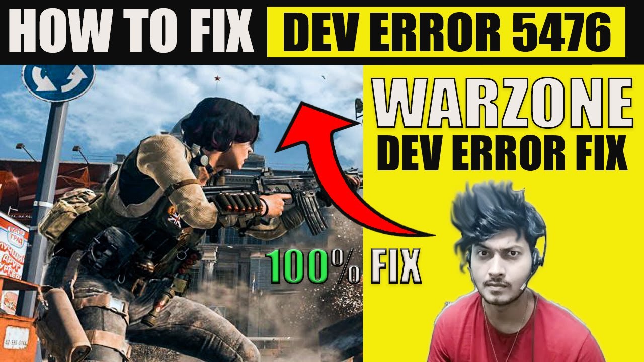 Warzone Dev Error 5476 On PC l COD Warzone Pacific #Dev Error #5476 ll by borntoplaygames - YouTube