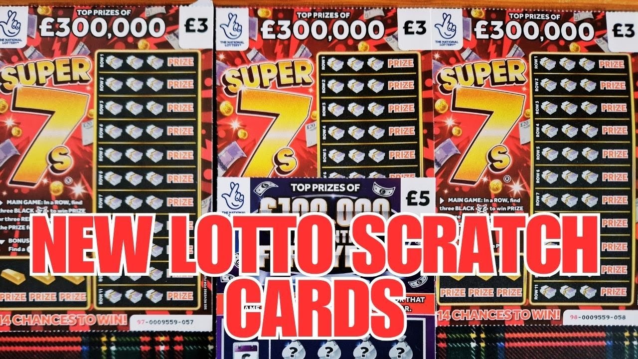NEW lotto scratch cards £14 mix #new - YouTube