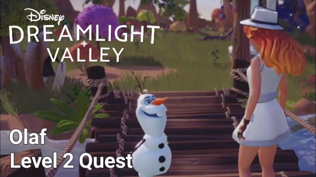Ein Ort der Freude DREAMLIGHT VALLEY Olaf Quest Level 2 - YouTube