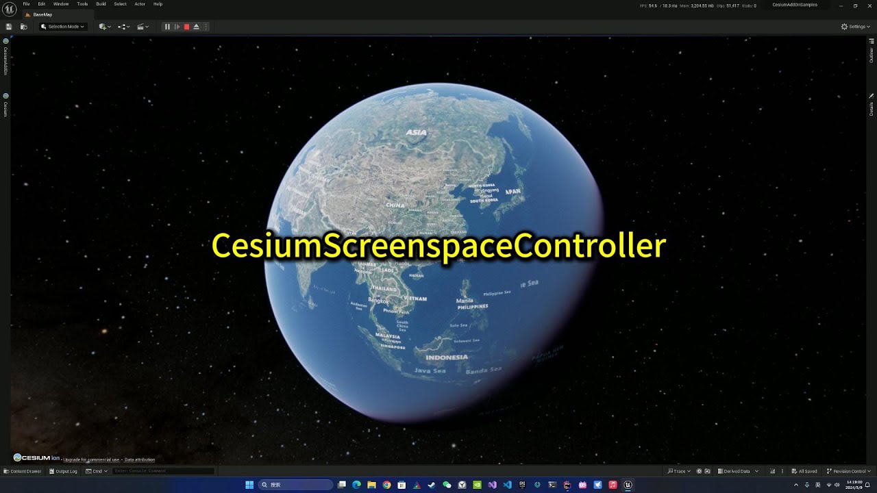 Screen Space Controller On Cesium For Unreal - YouTube
