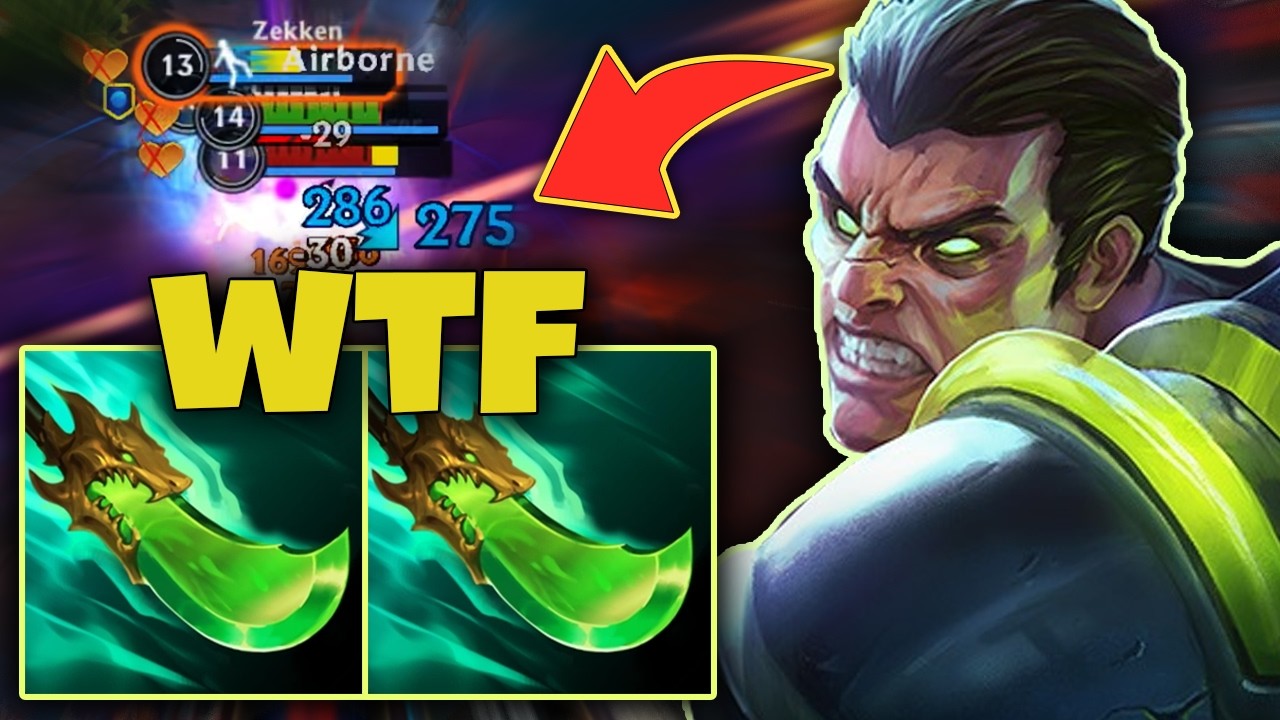 New Shojin Rework Darius is Now OP in Baron Lane! - YouTube